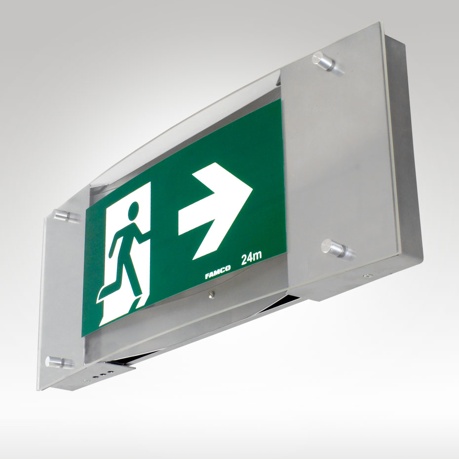 Premium LED Exit - Famco